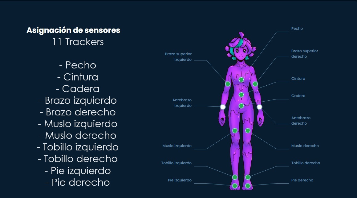 11 Trackers – UsagiVR SlimeVR Full Body Tracking And Eye Tracking for ...