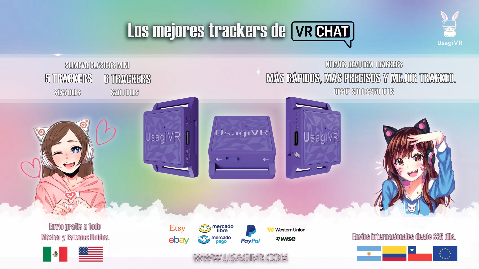 UsagiVR SlimeVR Full Body Tracking And Eye Tracking for VRChat – VRChat ...